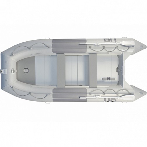 Лодка Badger HD470 R2 (Серый)